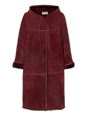A.N.G.E.L.O. VINTAGE CULT 1980s Suede Coat - Red