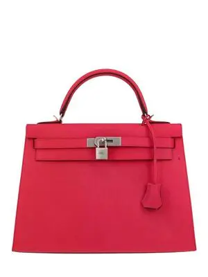 Hermès Kelly 32 Two-way Handbag - Pink
