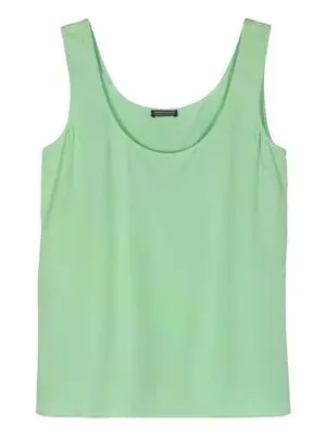 Giorgio Armani 1990s Silk Tank Top - Green