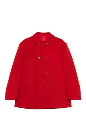 ROMEO GIGLI 1990s Double-breasted Pocket Coat - Red