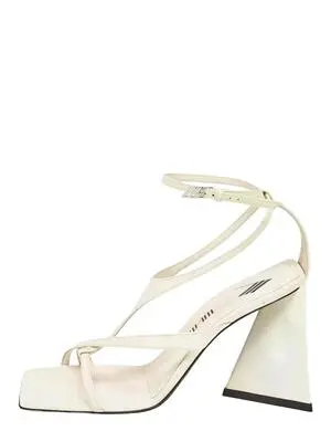 ATTICO The Attico Square-Toe Heeled Sandals
