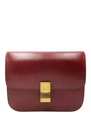 Celine Box Shoulder Bag - Red