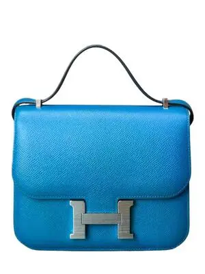 Hermès Constance 18 Crossbody Bag - Blue