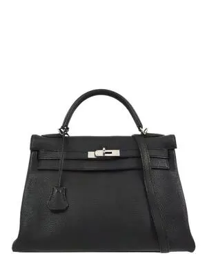 Hermès 2011 Kelly Retourne 32 Two-way Handbag - Black