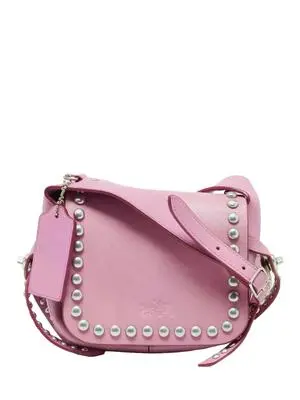 COACH Stud-embellished Crossbody Bag - Pink