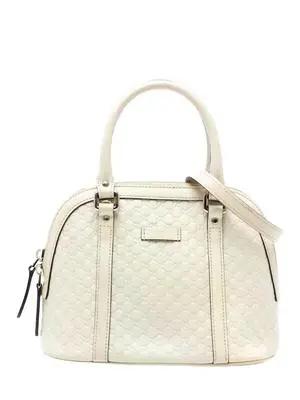 Gucci Mini Dome Satchel - White