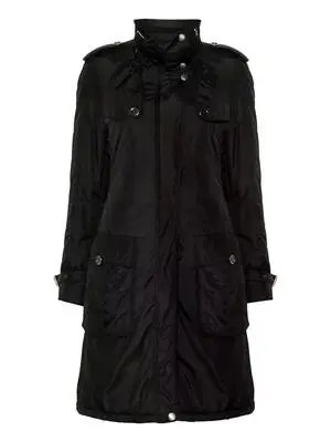 Burberry 2000s Single-breasted Padded Jacket - Black