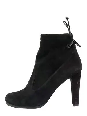 STUART WEITZMAN 100mm Suede Back Tie Boots