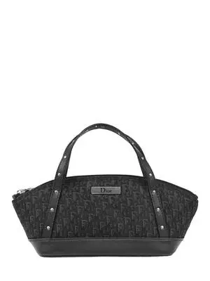 Dior 2003 Street Chic Trotter Tote Bag - Black