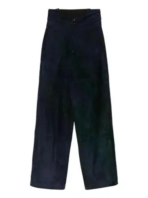 GIANFRANCO FERRE Gianfranco Ferré 1990s Suede Trousers