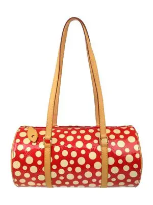 LOUIS VUITTON 2012 Dot Infinity Papillon Tote Bag - Red