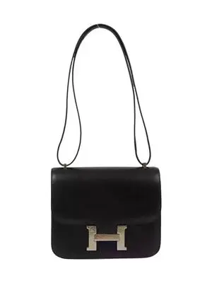 Hermès Constance 18 Shoulder Bag - Black