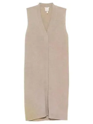 Hermès 1990-2000s Sleeveless Cashmere Dress - Neutrals