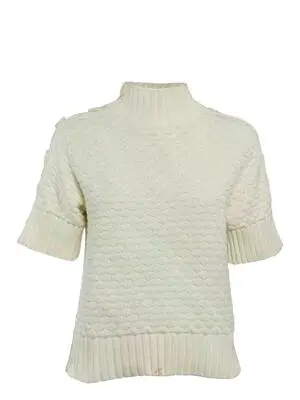 See By Chloé Button-detail Knitted Top - Neutrals