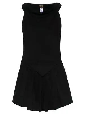 VIVIENNE WESTWOOD 2000s Cotton Dress - Black