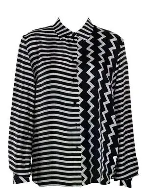 Stella McCartney Striped Shirt - Black