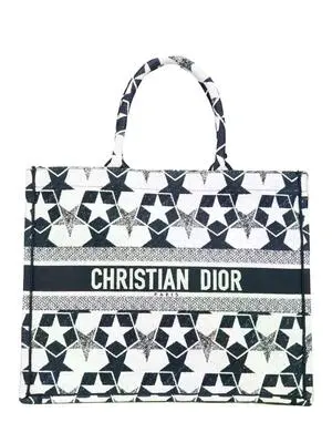 Dior Pre-owned 2021 Lucky Star Book Tote Bag - Blue