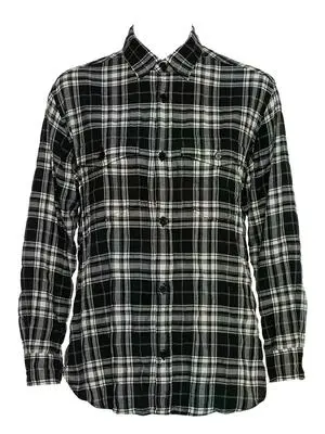 SAINT LAURENT Plaid Shirt