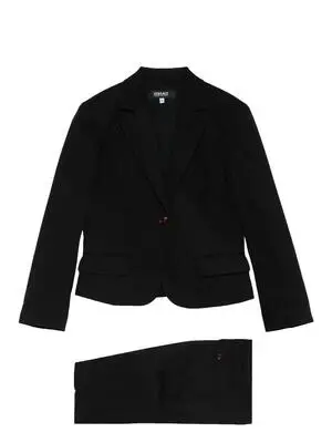 Versace 2000s Cotton-blend Suit - Black