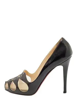 CHRISTIAN LOUBOUTIN Cut-out Stiletto Pumps - Black