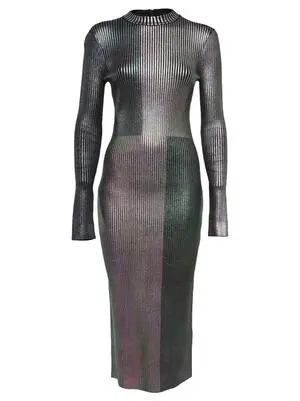 CHRISTOPHER KANE Ribbed Knit Midi Dress