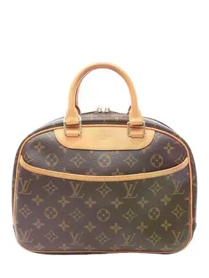 LOUIS VUITTON 2004 Trouville Handbag - Brown