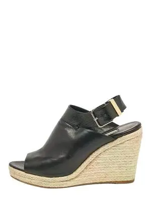 Balenciaga 110mm Wedge Espadrilles - Black