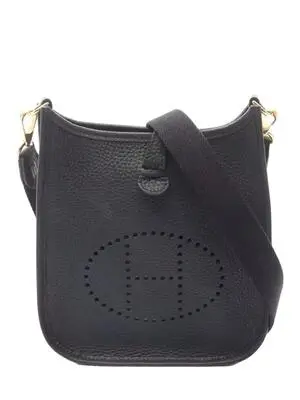 Hermès Evelyn Pm Leather Shoulder Bag - Black