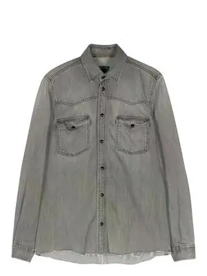 Saint Laurent 2000s Denim Shirt - Grey