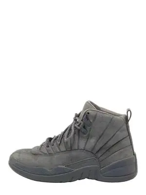 JORDAN 12 Leather Sneakers - Grey