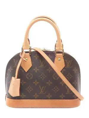 LOUIS VUITTON 2021 Alma Bb Handbag - Brown