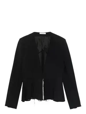 Celine 2000s Cropped Jacket - Black