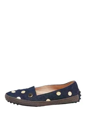 TOD'S Studded Ballet Flats - Blue