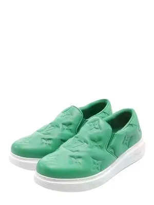LOUIS VUITTON Beverly Hills Line Monogram Slip-ons - Green