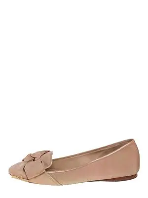 Tory Burch Bow-detail Flats - Neutrals