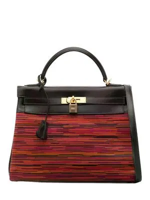 Hermès 2004 Kelly Retourné 32 Two-way Bag - Brown
