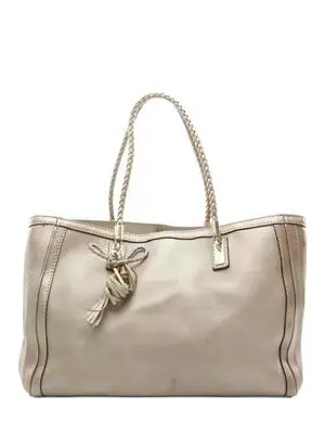 Gucci 2000s Bella Bamboo Handbag - Neutrals