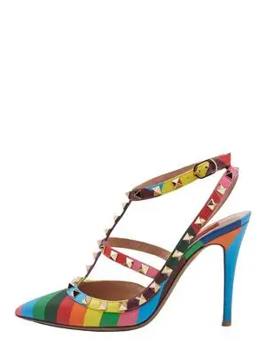 VALENTINO 110mm Leather Heeled Sandals
