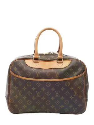 LOUIS VUITTON 1995 Deauville Handbag - Brown