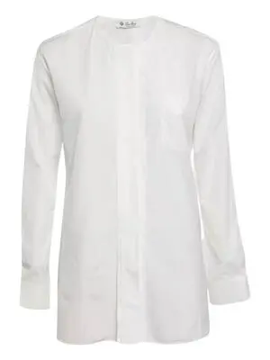 LORO PIANA Button-Front Pocket Shirt