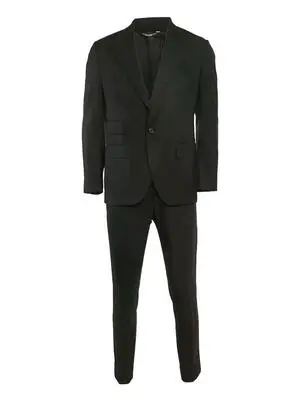 Dolce & Gabbana Structured Wool Suit - Black