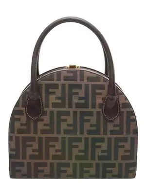 Fendi Zucca-pattern Tote Bag - Brown