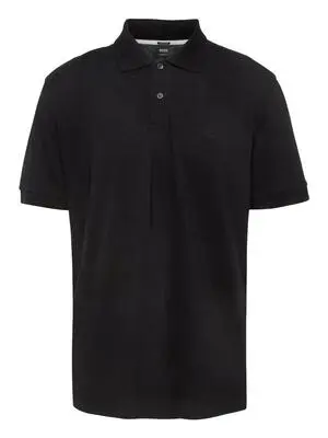 BOSS Pre-owned Cotton Polo Shirt - Black