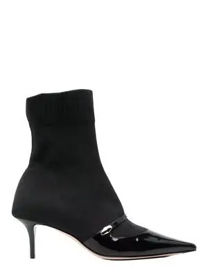 JIMMY CHOO 60mm Carolyn Boots - Black