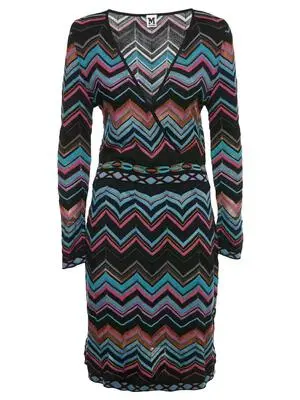 Missoni Zigzag-pattern Dress - Black