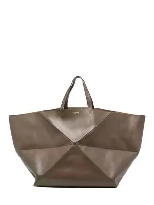 Loewe Xl Puzzle Fold Tote Bag - Brown