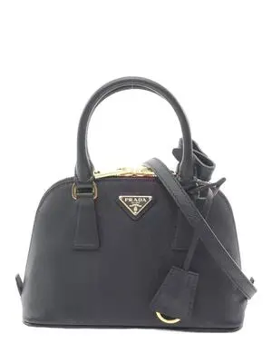 Prada Saffiano Leather Handbag - Black