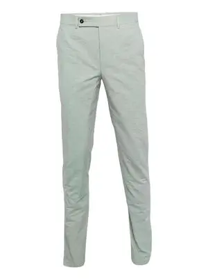 Saint Laurent Cotton Texture Trousers - Blue