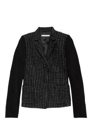 Balenciaga Pre-owned 2010s Contrast-panel Blazer - Black