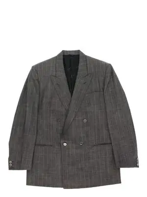 Pierre Cardin 1980s Wool Blazer - Grey